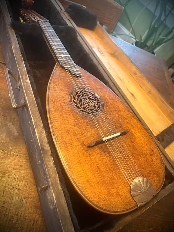 Italian Mandolin Neopolitan / Milanese Mandolin 1800s - | Reverb