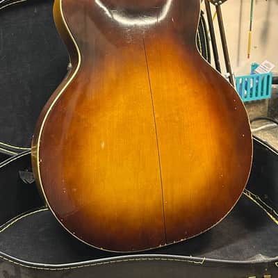 Vintage 50's 60's Silvertone Archtop Guitar, AS-IS Project | Reverb