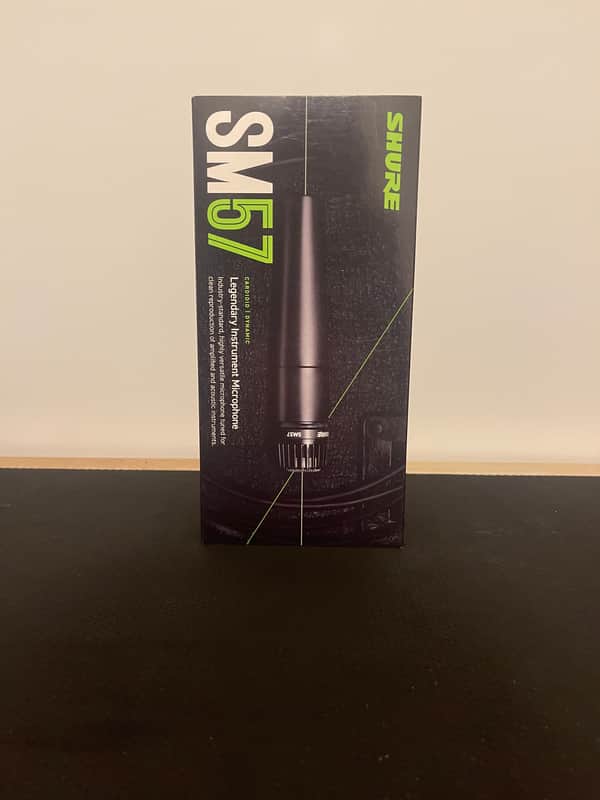 Shure SM57 Cardioid Dynamic Microphone 1984 - Present - Black | Reverb