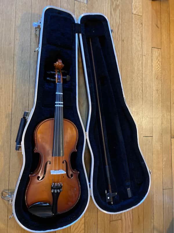 Knilling Bucharest Violin 3/4 Size with Bow, Hard Case, Rosin | Reverb