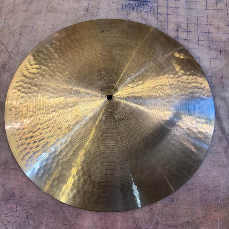 Paiste 2002 18” Flat Ride 1977 | Reverb