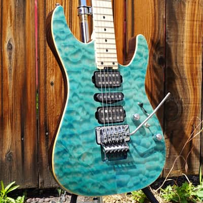 Schecter Japan PROTOTYPE EX-V-24 LTM/FRT M/M BKCH / 3AG - | Reverb