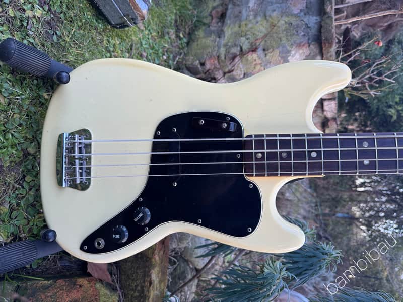 1978 Fender Musicmaster Bass - White - One Owner - Perfect! - | Reverb