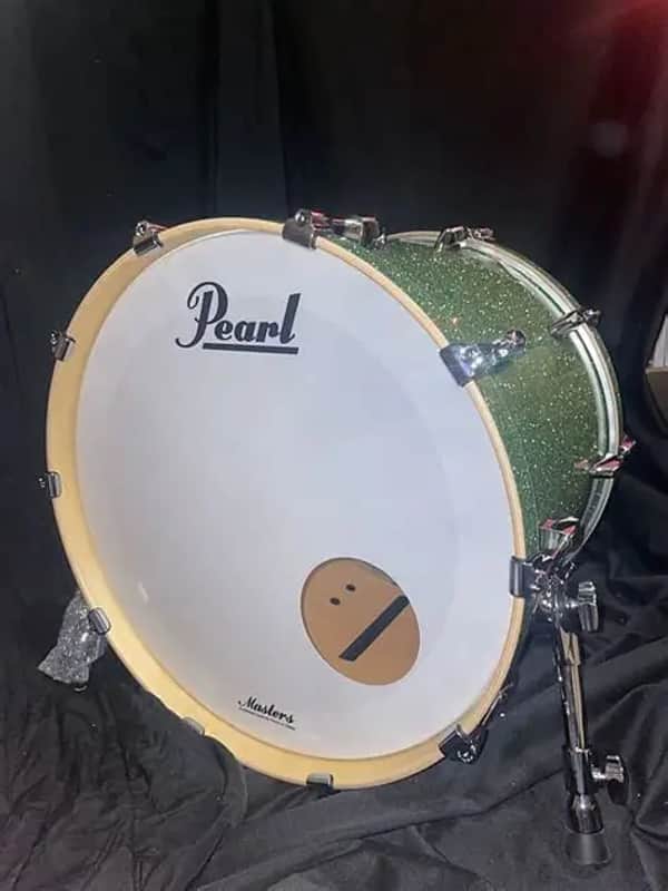 Pearl MCT Floor Tom 20"x16" - Green Sparkle 348 | Reverb
