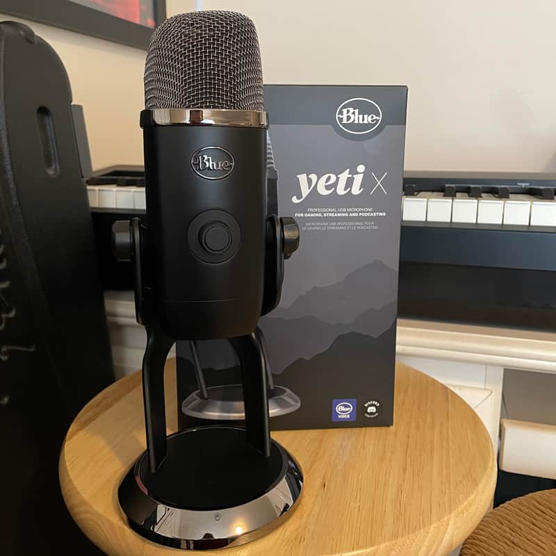 Blue Yeti X USB Condenser Microphone - Black / Silver | Reverb