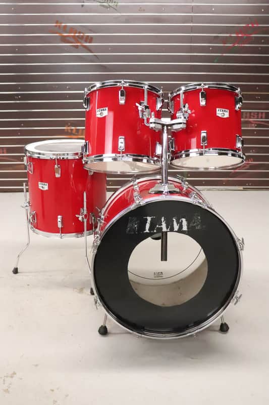 Tama Swingstar 4pc Drum Set Kit Red Vintage 1980's MIJ | Reverb