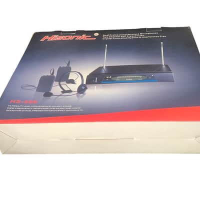 HiSonic Dual Channel Professional VHF Wireless Microphone | Reverb