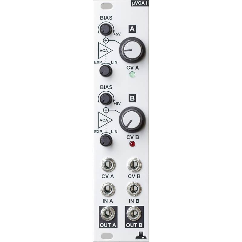 Intellijel uVCA II Dual Log / Lin VCA Eurorack Module | Reverb