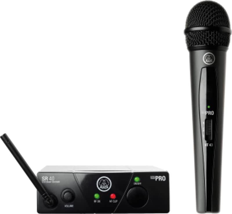 AKG WMS40 Mini Single Vocal Set Wireless Microphone System - | Reverb