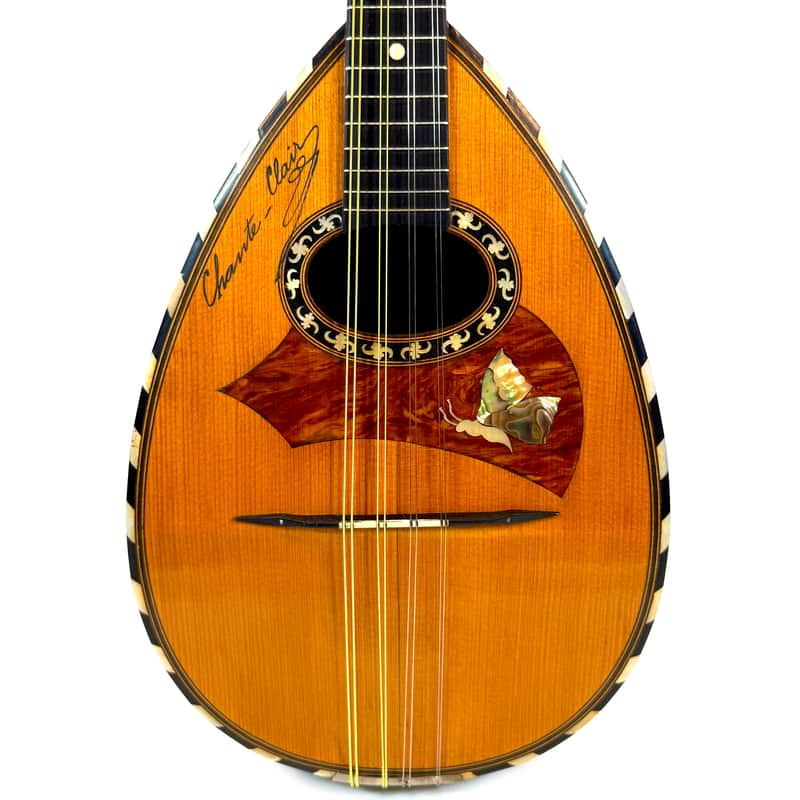 Flat Back Mandolin (JTL) Chante-Clair for B. Sinard 1920's | Reverb