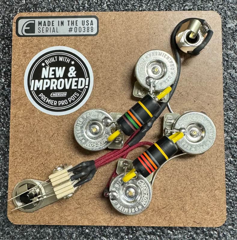 Emerson Custom SG Prewired Kit Premier Pro | Reverb The Netherlands