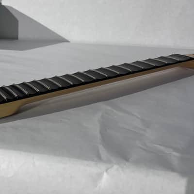 Warmoth Stratocaster Neck 2010s - SRV, Scalloped Ebony over | Reverb