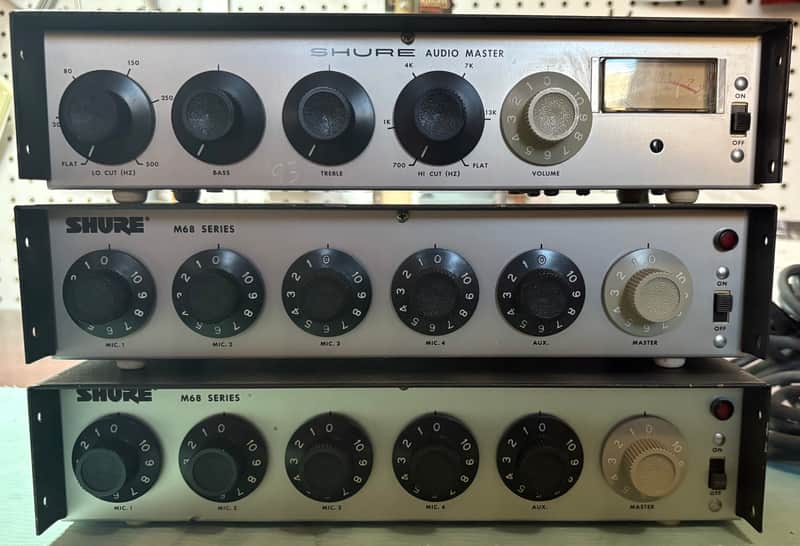 Shure M68-M63 70s | Reverb