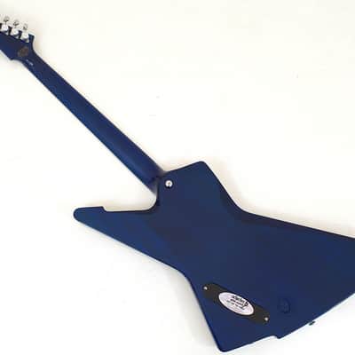 Schecter E-1 FR-S Electro Resin Guitar Transparent Blue | Reverb