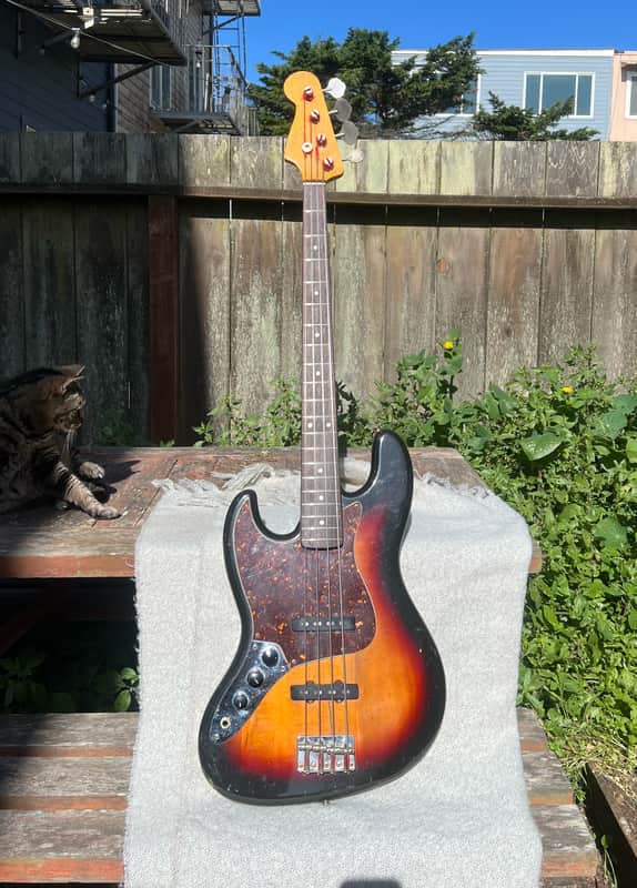 Fender 62 Jazz Bass Reissue 1986 MIJ Fujigen Left Handed | Reverb
