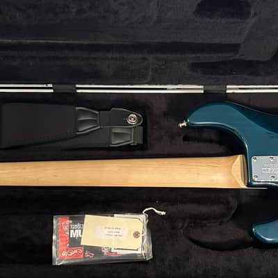Ernie Ball Music Man Stingray 5 H 2009 - Translucent Teal | Reverb
