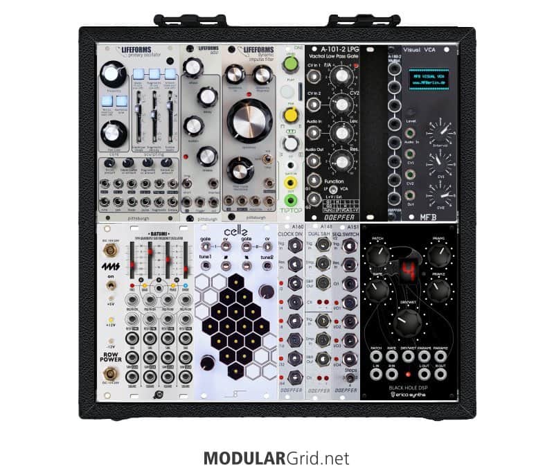 Eurorack mini system 53 hp 6u | Reverb
