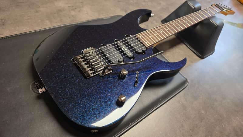 Ibanez Prestige RG1570 TEAM J CRAFT Cosmic Blue Wizard Edge | Reverb