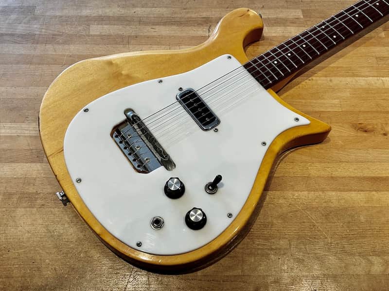 Rickenbacker 420 1976 - Maple Glo + Case | Reverb