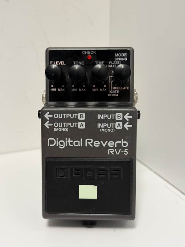Boss RV-5 Digital Reverb (Dark Gray Label) 2002 - 2015 - Grey | Reverb