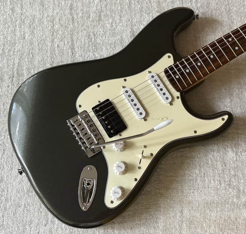 2009 Squier Vintage Modified Stratocaster HSS Gun Metal Grey | Reverb