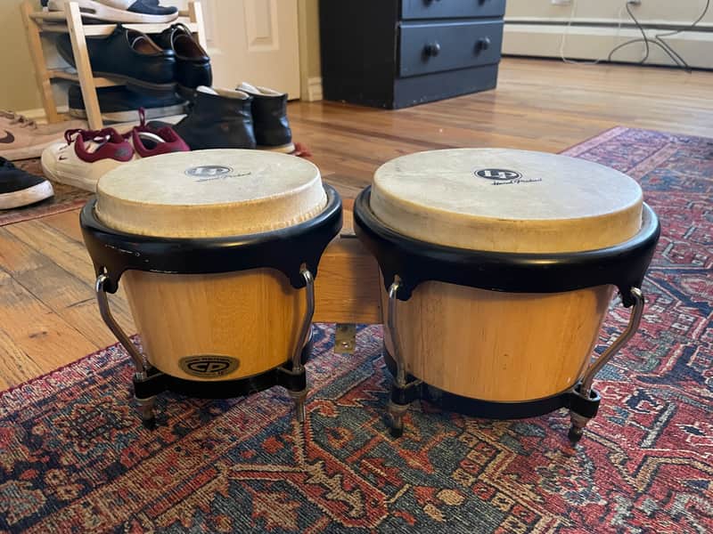 Cosmic Percussion by LP Wood Bongos - Natural | Reverb