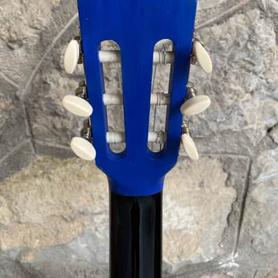 Custom Hand-Painted Classical Guitar – “Sonic” Design, | Reverb