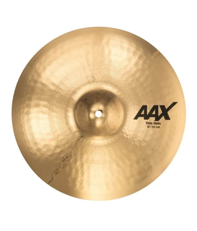 SABIAN 14" AAX Thin Hat Bottom Brilliant Finish | Reverb