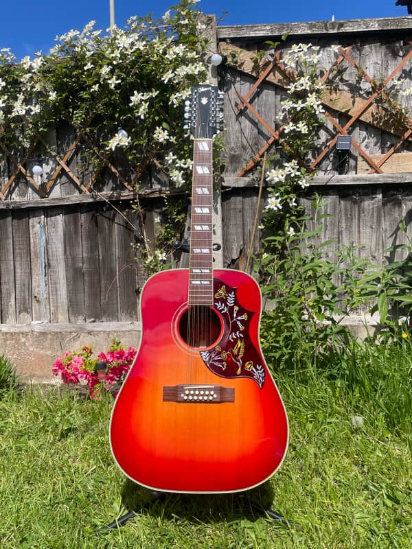 Gibson Hummingbird 12-String 2012 - Vintage Cherry Sunburst | Reverb