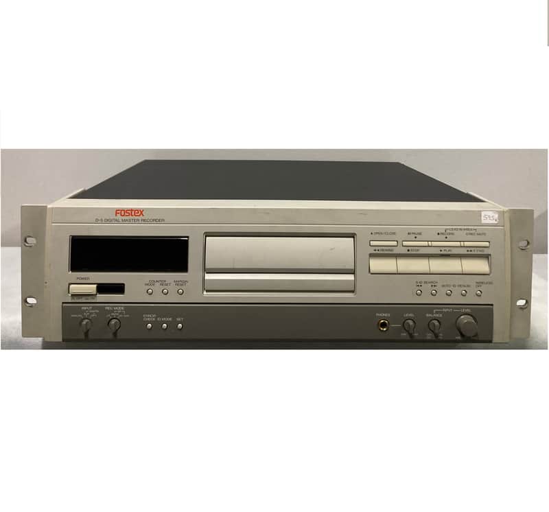 Fostex D-5 Digital Master Professional DAT Recorder | Reverb