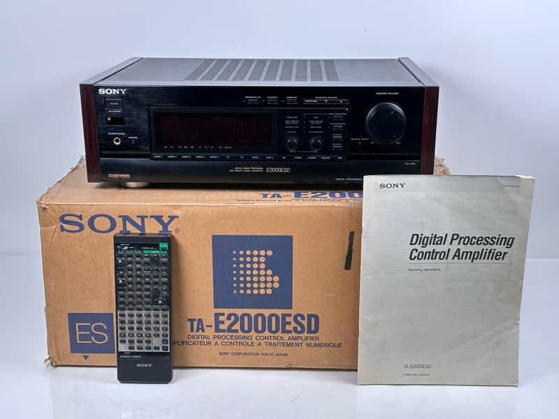 Sony TA-E2000ESD Digital Processing Control Amplifier w/ | Reverb