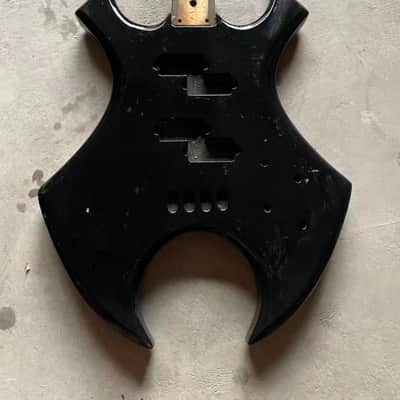 Custom DIY Project Black 4 String Bass Body | Reverb Canada