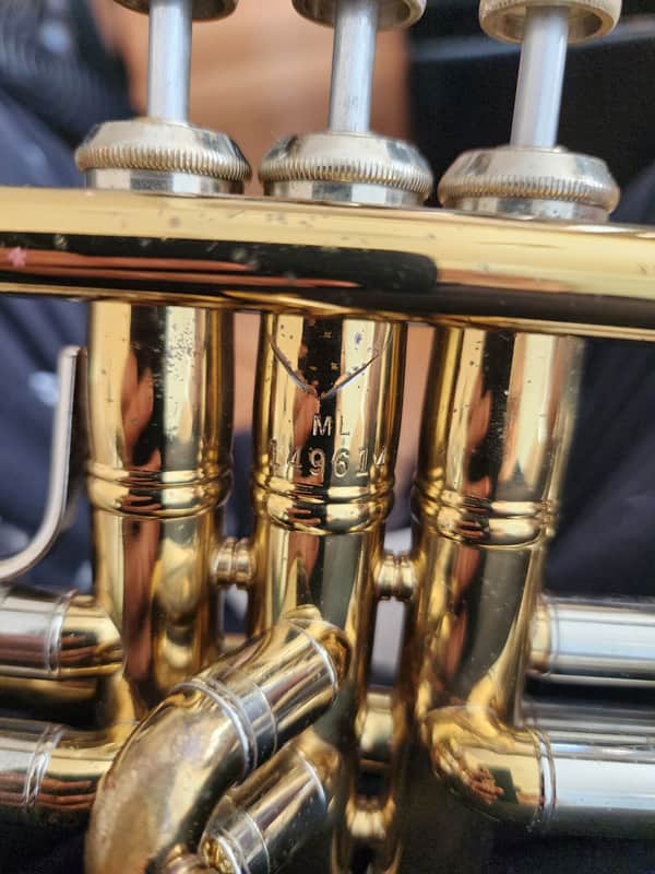 Bach Stradivarius Model 37 ML149614 1970's - lacquer | Reverb