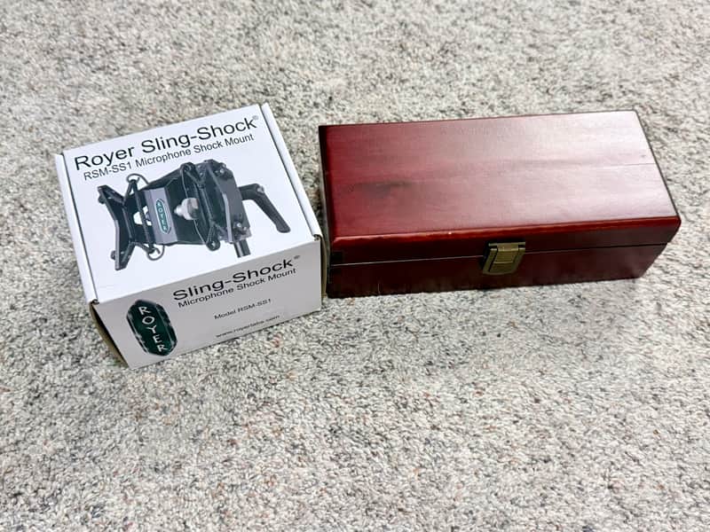 Royer Labs R-121 Dynamic Passive Ribbon Microphone & RSM-SS1 | Reverb