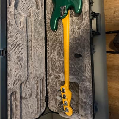 Fender American Ultra Jazz Bass Green | Reverb