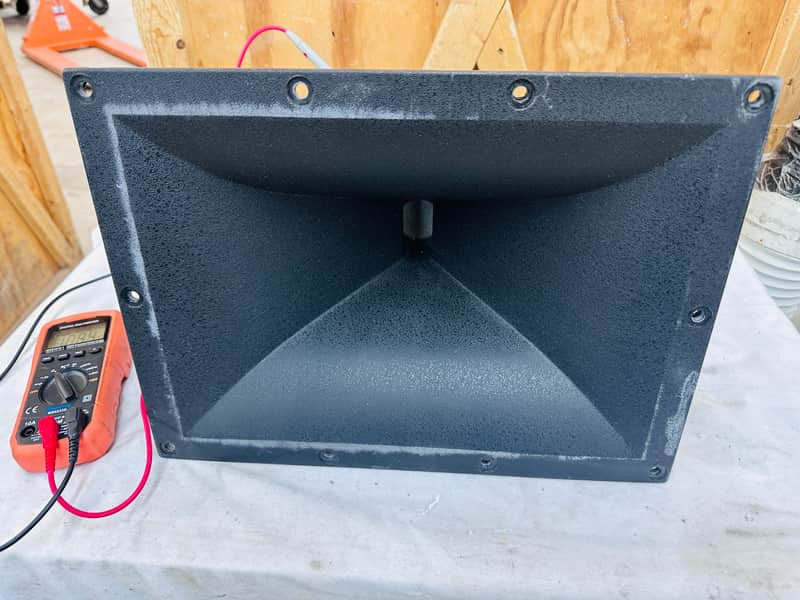 JBL 2447J With 2381 Horn 4 Compression Driver Pulled From Reverb jbl-2447j-with-2381-horn-4-compression-driver-pulled-from-reverb