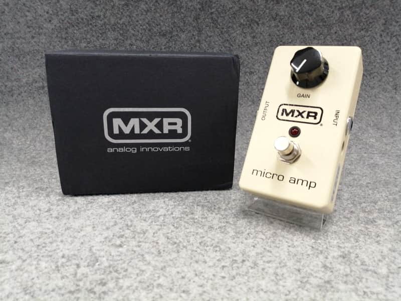 MXR Micro Amp M133 Effects Pedal for Guitar | Reverb