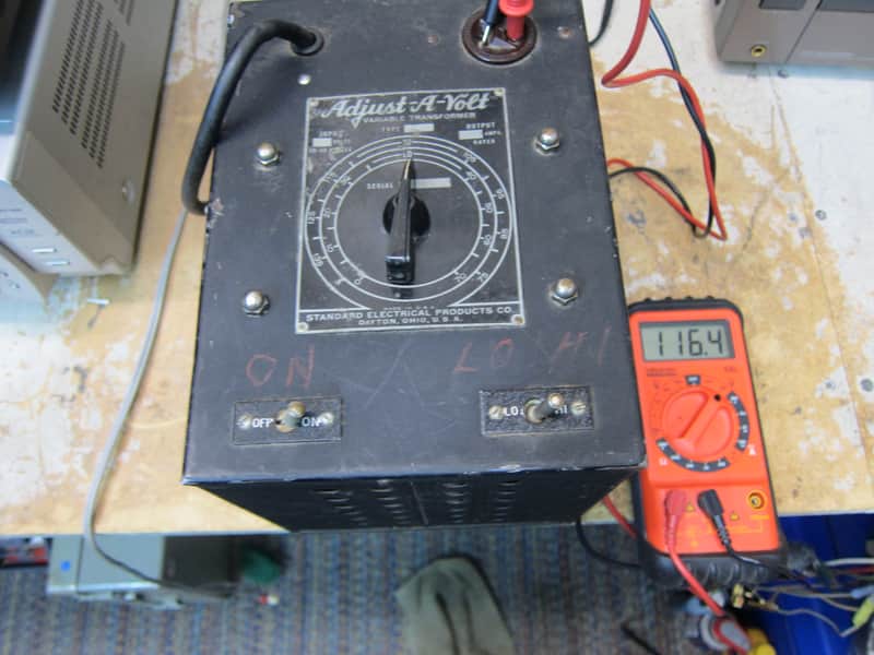 Standard PA-10 Vintage Variac, Variable Voltage Adjustment 2 | Reverb