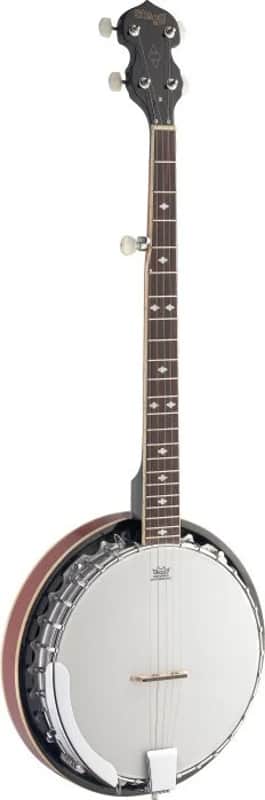 5-string Bluegrass Banjo Deluxe with metal pot | Reverb