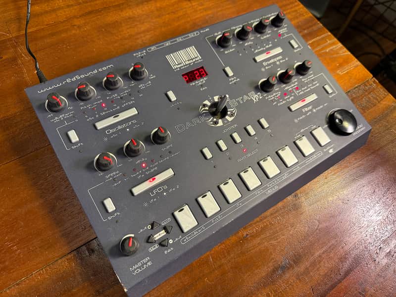 RED SOUNDS DARK STAR XP2 Rare 90's Synth! | Reverb