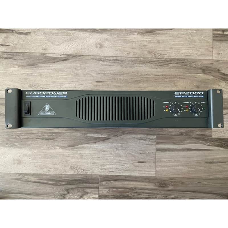 Behringer EP2000 2000 Watt Power Amp | Reverb