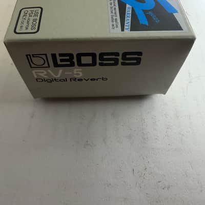 Complete with box and manual Boss RV-5 Digital Reverb (Dark | Reverb