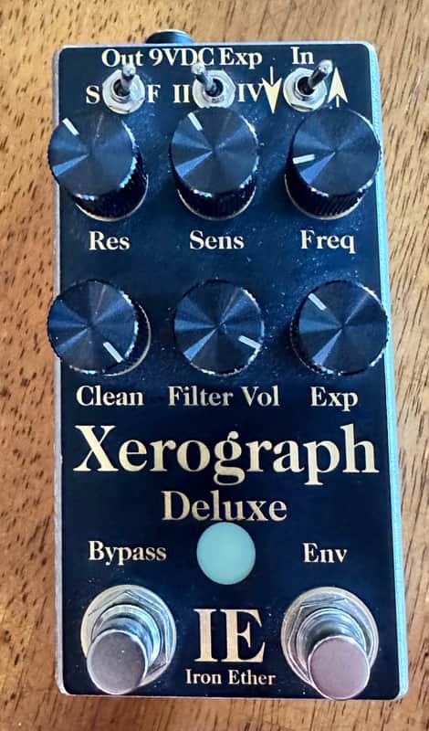 Iron Ether Xerograph Deluxe 2024 - Black/Gold | Reverb