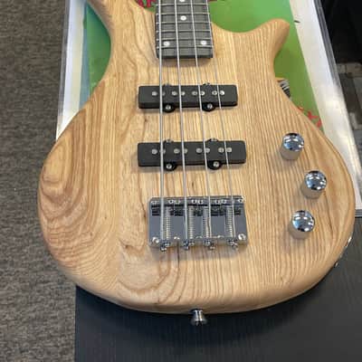 Glarry 36 inch Electric Bass - Natural / BassWood | Reverb