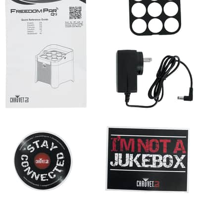 Chauvet DJ Freedom Par Q9 RGBA LED Wireless DMX Battery Par | Reverb