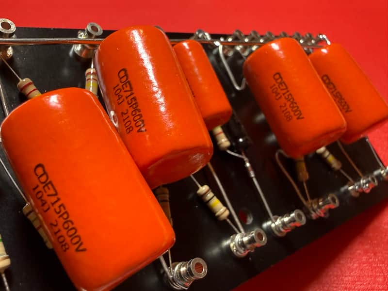 DIY Fender 5E3 Deluxe Orange Drops Circuit Board Assembly Kit | Reverb