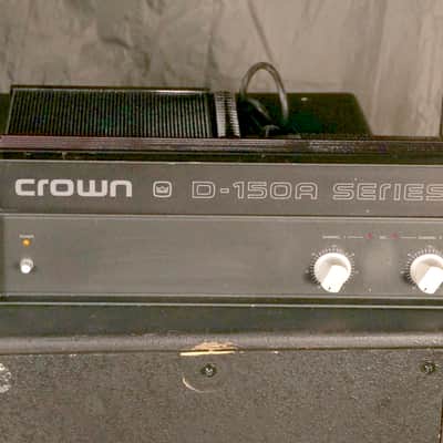 CROWN D150A SERIES II '90-2000 | Reverb