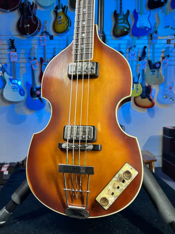 Hofner H500/1-64-0 2025 - Sunburst, Relic, With Hofner Case, | Reverb