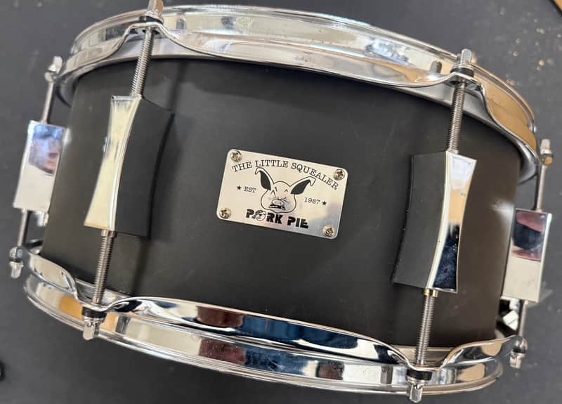 Pork Pie PP6X14LS-BF Little Squealer 6x14" Steel Snare Drum | Reverb