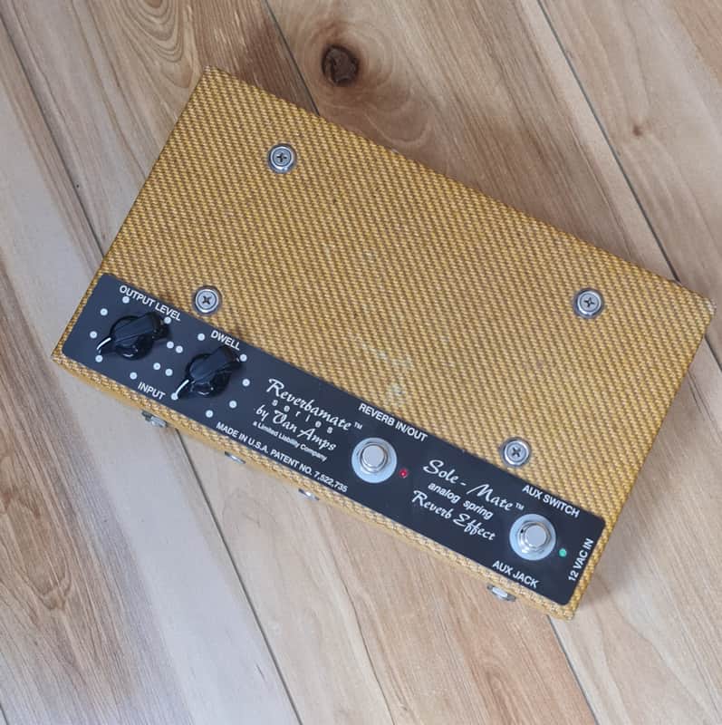 VanAmps Sole-Mate Real Spring Reverb - Tweed | Reverb
